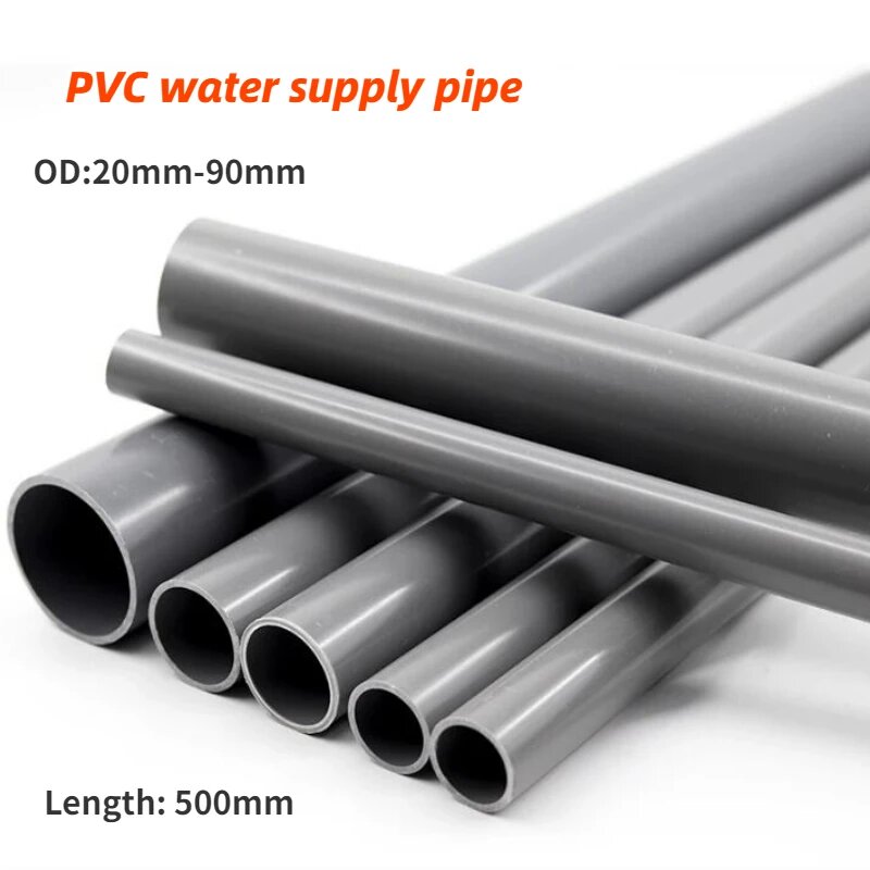 ПВХ труба серая 500 мм 50mm X 2.4mm