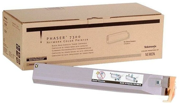 Оригинальный картридж Xerox (016198000) для Phaser 7300 Black (15000 стр.)
