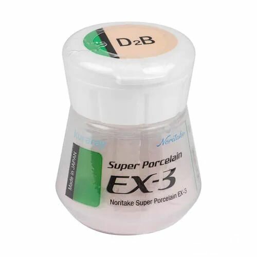 Масса керамическая для металлокерамики EX-3 Норитаки (Noritake) Дентин D2B (10 гр)
