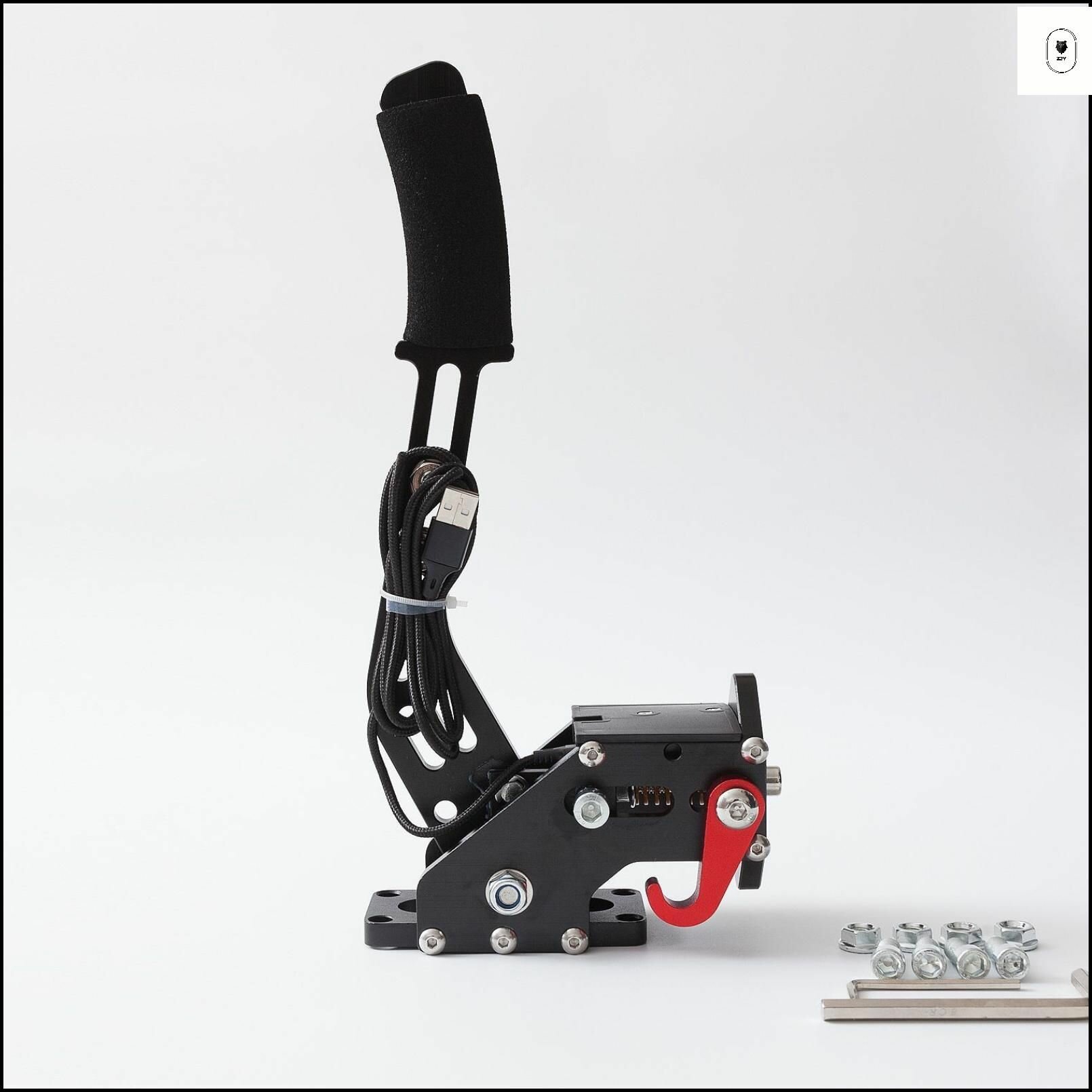 Тормозная система, ручной тормоз для ралли для Logitech g29/g27/g25/g923 PC 64bit Hall Sensor USB SIM Racing For Racing Games Thrustmaster T300RS/GT T500 T-GT-ZJY