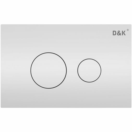 Клавиша смыва D&k DK белый Venice (DB1029016)