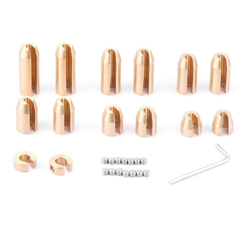 12/14 Шт. Многоразовые Латунные Колеса Для Мотоциклов Со Спицами, Балансировочные Грузы Для 14pcs