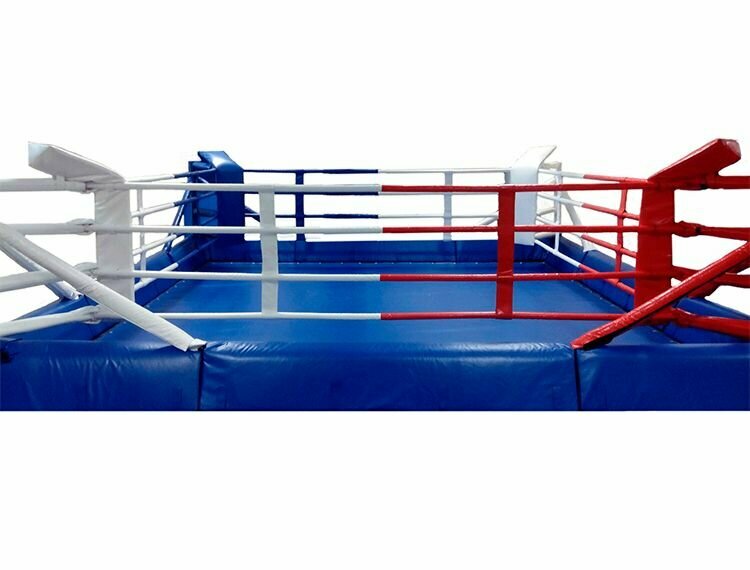 Ринг боксёрский на раме ( Боевая зона 4х4м, монтажная площадка 5.6х5.6м) DNN