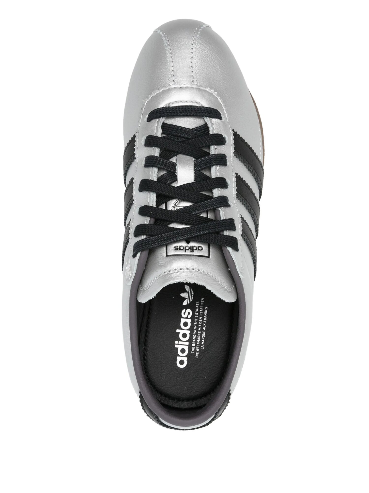 Кроссовки adidas Tokyo, размер 9 US, серебристый/красный — фото 1