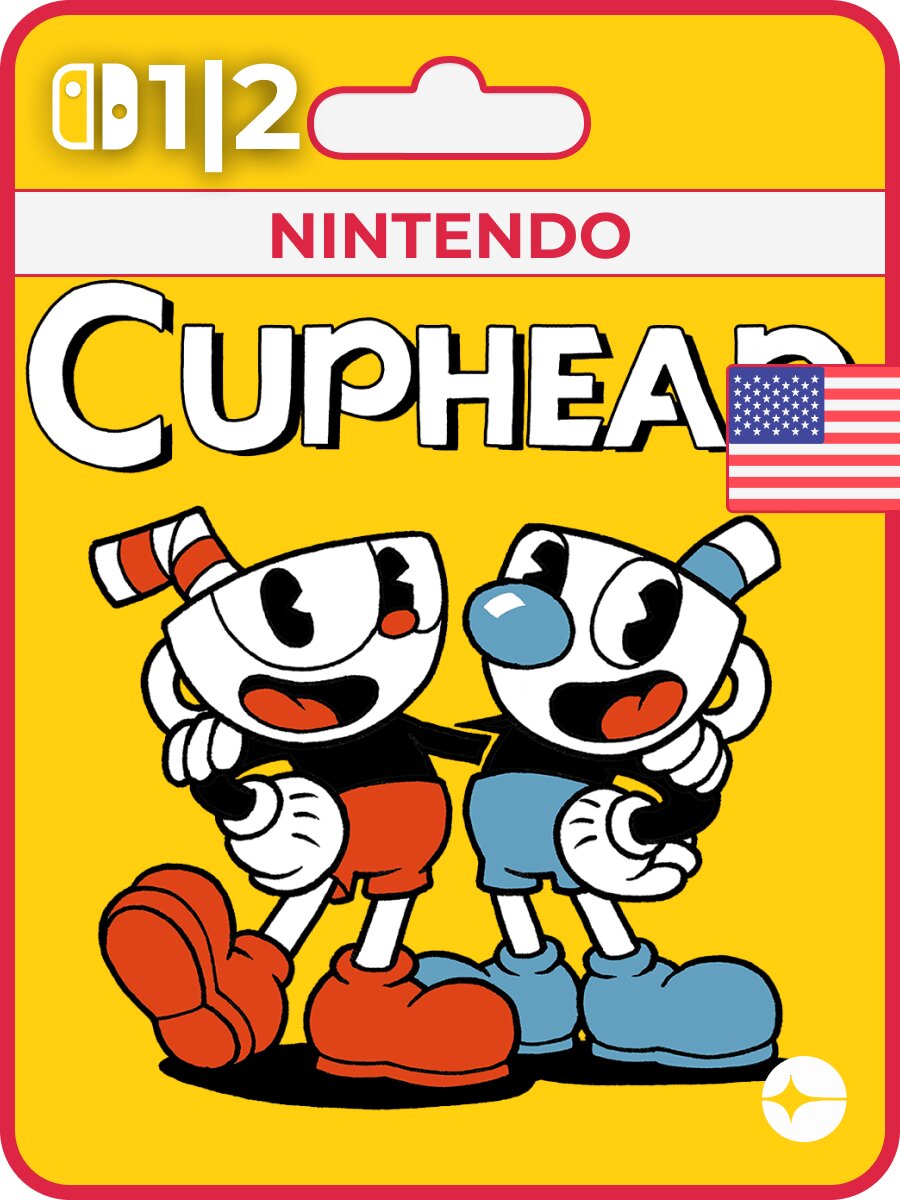 Cuphead для Nintendo Switch 1, Nintendo Switch 2 [Цифровая версия, США]