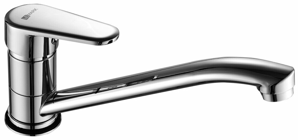 Смеситель универсальный Lemark Point LM0304C серебристый