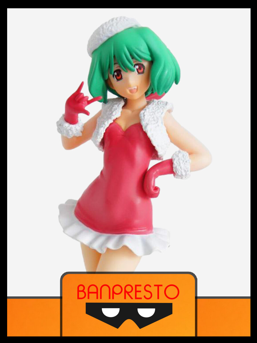 Оригинальная фигурка Ranka Lee от Banpresto из аниме Macross Frontier / Ранка Ли «Макросс Фронтир» 16 см