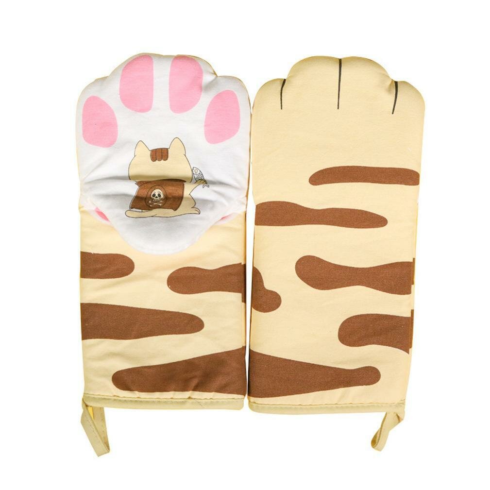 Термостойкие перчатки Cat Paw Термостойкие перчатки с хлопковой изоляцией -hj