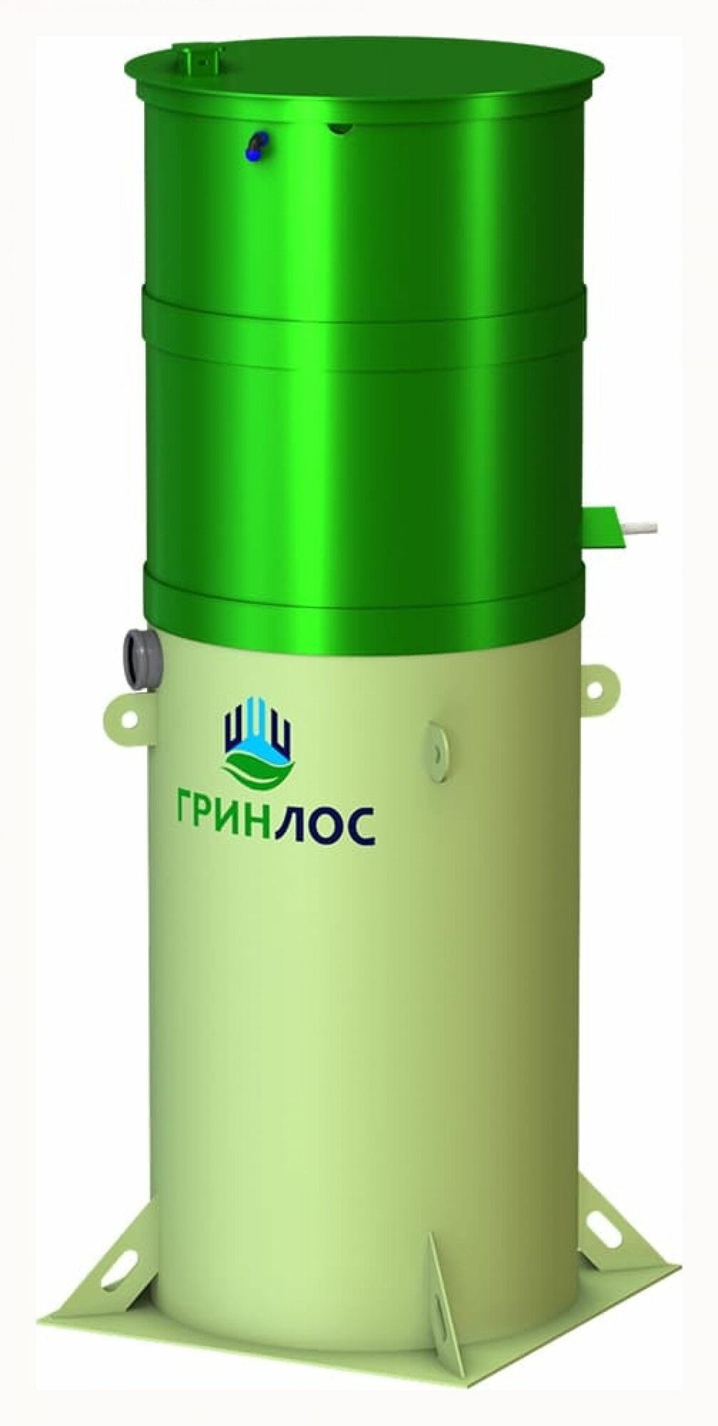 Септик для дома Гринлос Аэро Лайт 5 Пр Лонг (1 м3/сут, с насосом, на 5 человек)