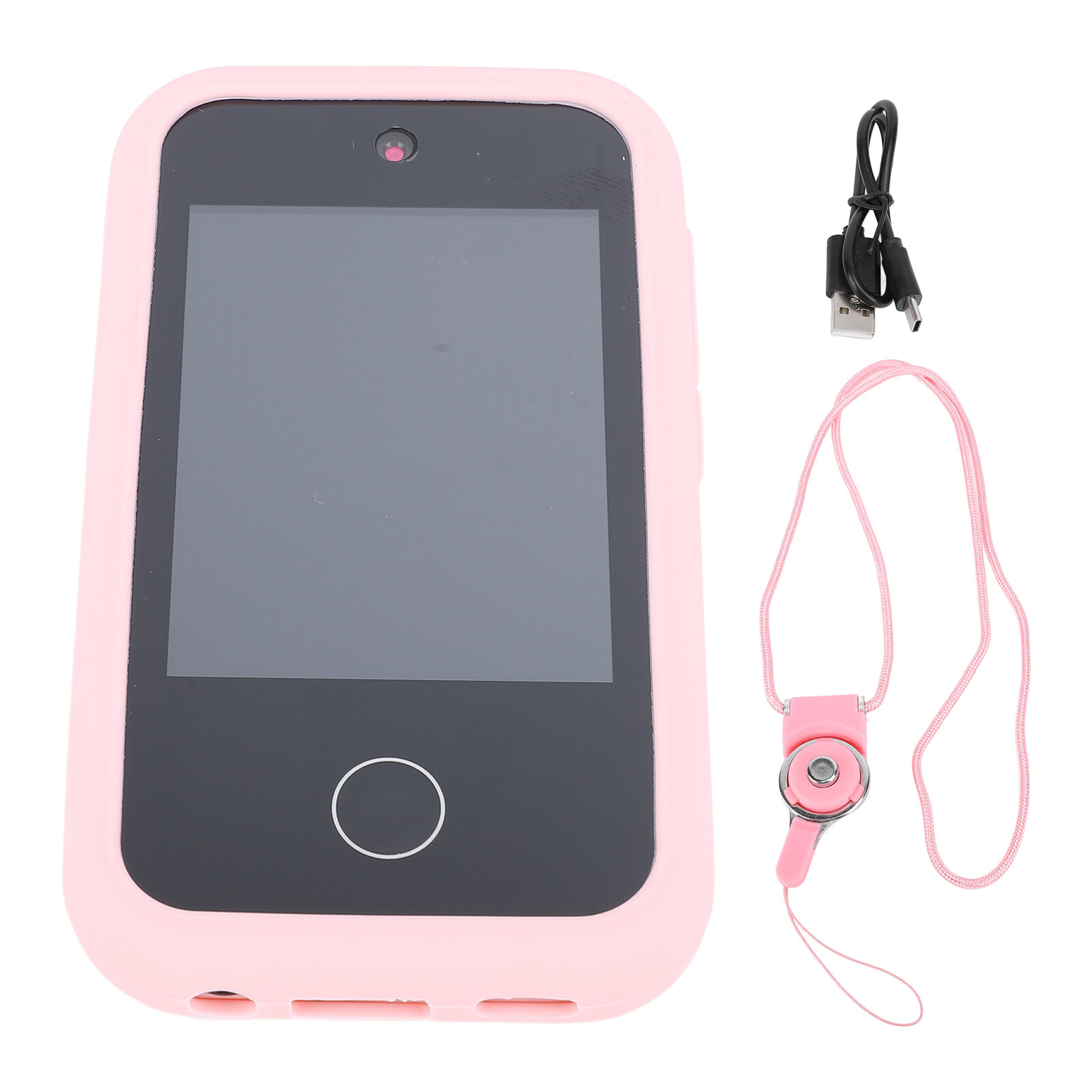 Детский смартфон сенсорный экран HD Dual Camera 8 Games Drop Safety Kids Мобильный телефон милый подарок животных с рисунком