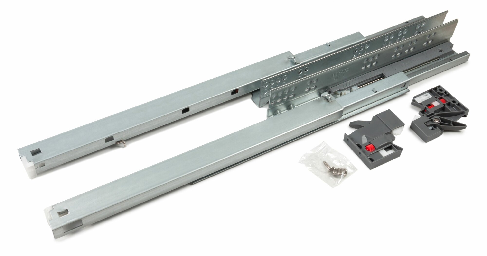 Направляющие скрытого монтажа B-Slide DB8881Zn/400, цинк