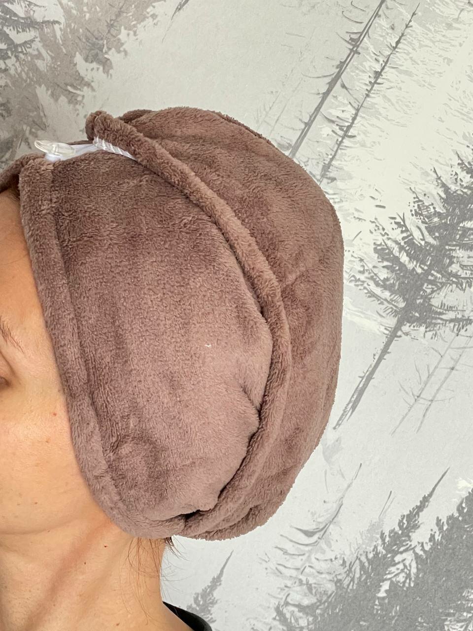 Чалма полотенце для сушки волос