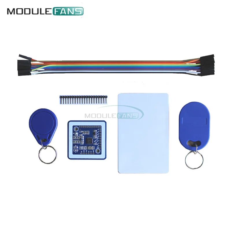 Мини PN532 NFC RFID-считыватель, записывающий модуль для Arduino для Android-телефона, коммутационная плата 13,56 МГц, SPI IIC I2C S50, ключ-карта