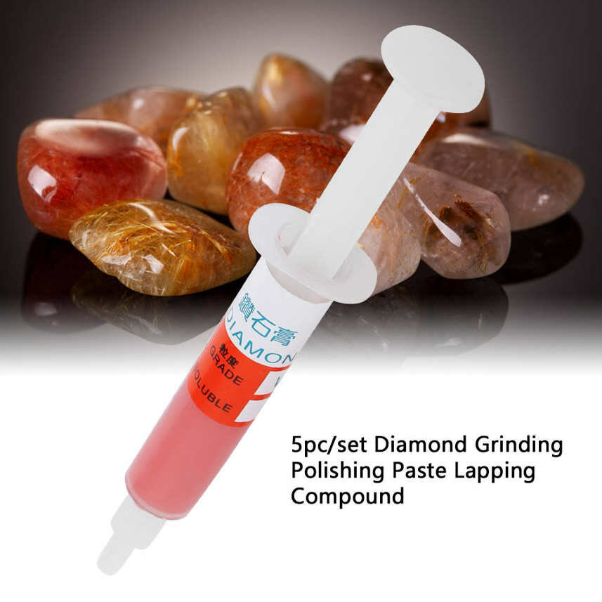 5 шт. алмазная шлифовальная полировальная паста притирочная паста зернистость 320~10000 HighQ