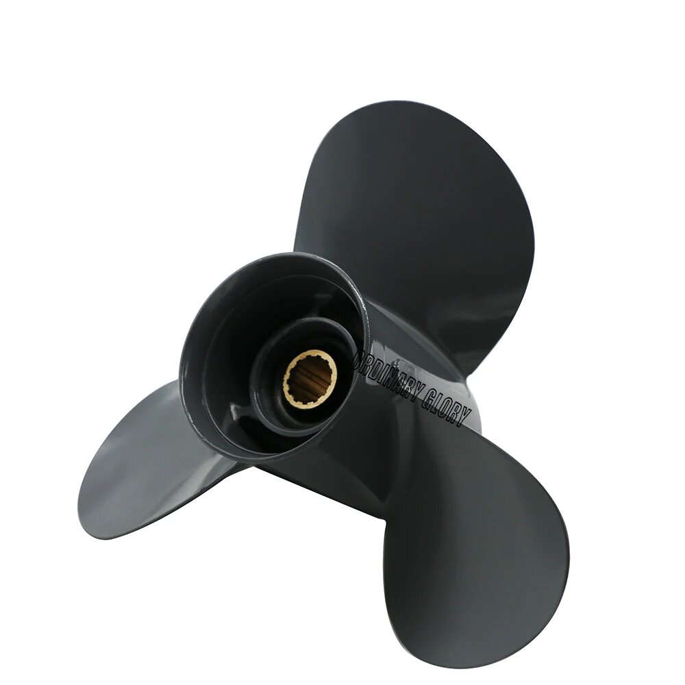 Лодочный пропеллер 11x15 для подвесного двигателя Honda, лодочный двигатель 35 л. с. 40 л. с. BF45A BF50D BF60A 13 зубьев Spline 59130-ZV5-015AH, Черный