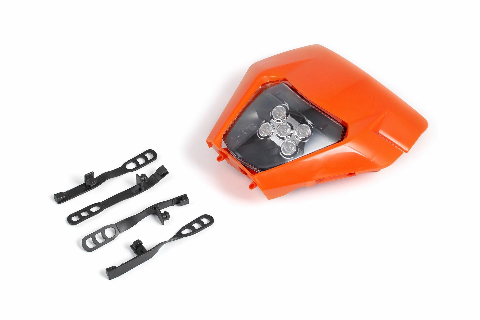 Фара в сборе для эндуро LED Extreme KTM, Altete, GR8, Avantis оранжевая (без ходового)