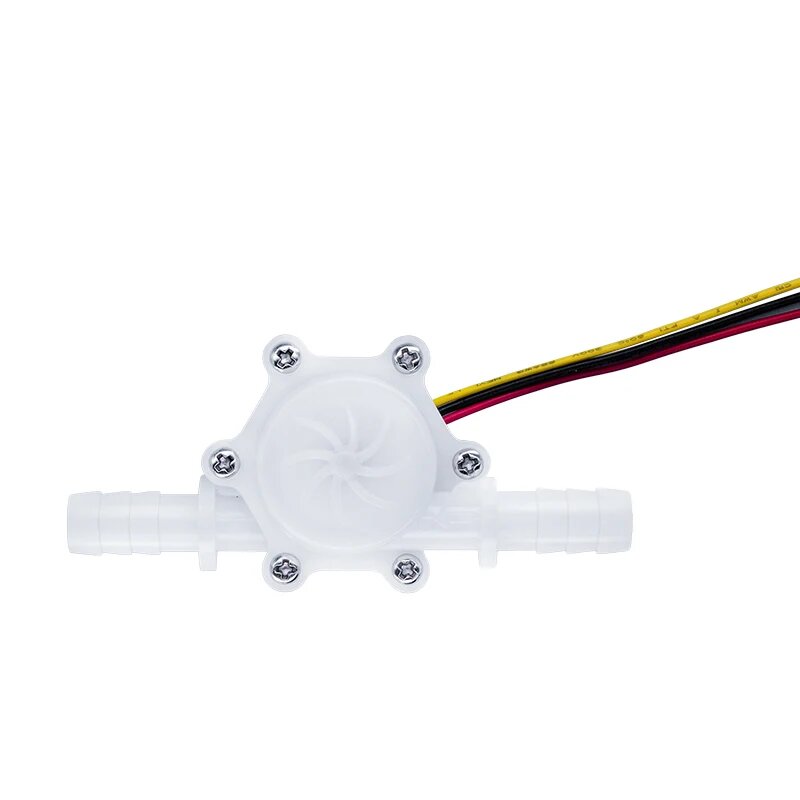 Saier Новый 3/8-дюймовый импульсный сигнал уровня Холла для жидкой воды, расходомер пищевого качества, скорость 0,3-10 л/мин, сенсорный переключатель SEN-HZ83C, DC5V