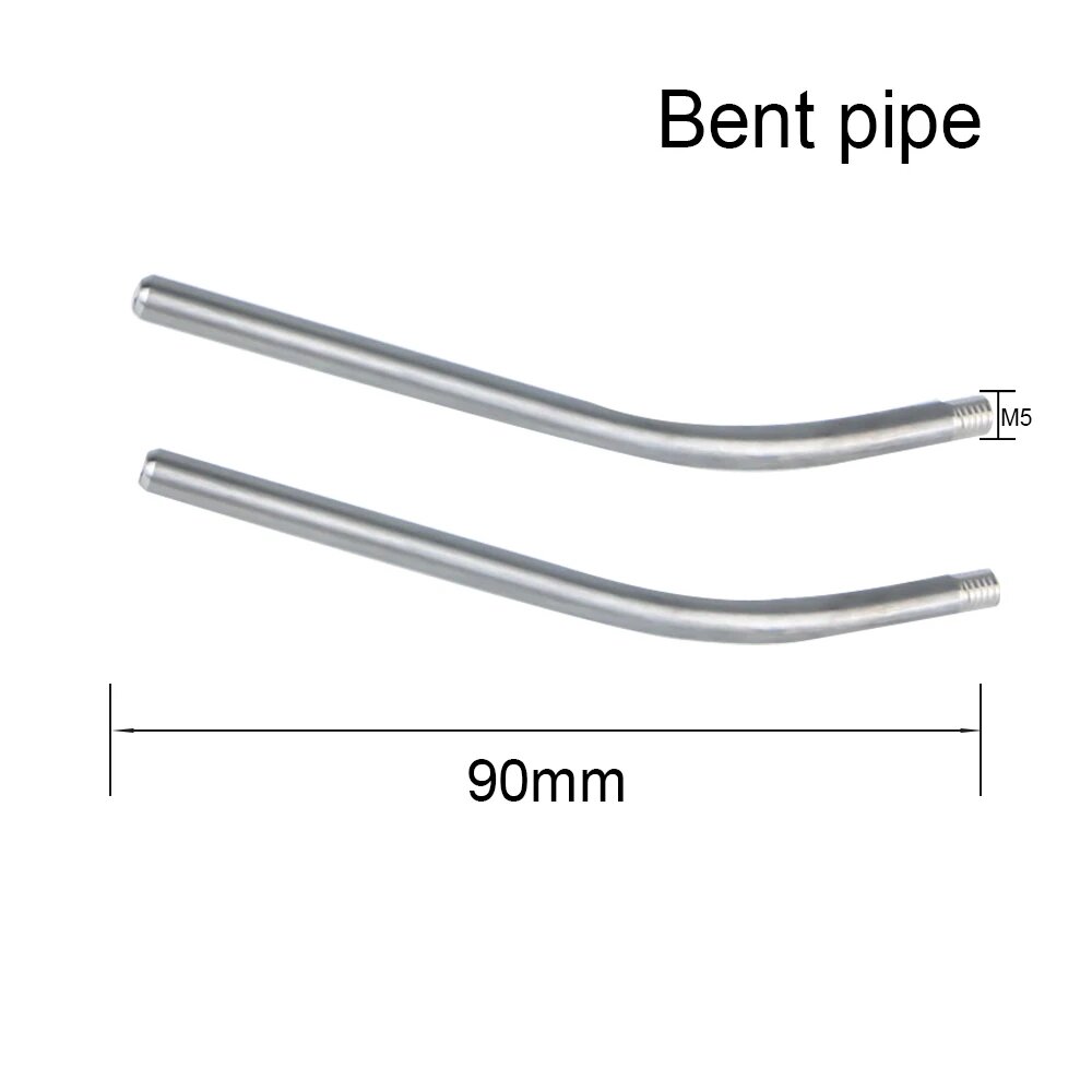 Трубка изогнутая Bent pipe 90мм, M5