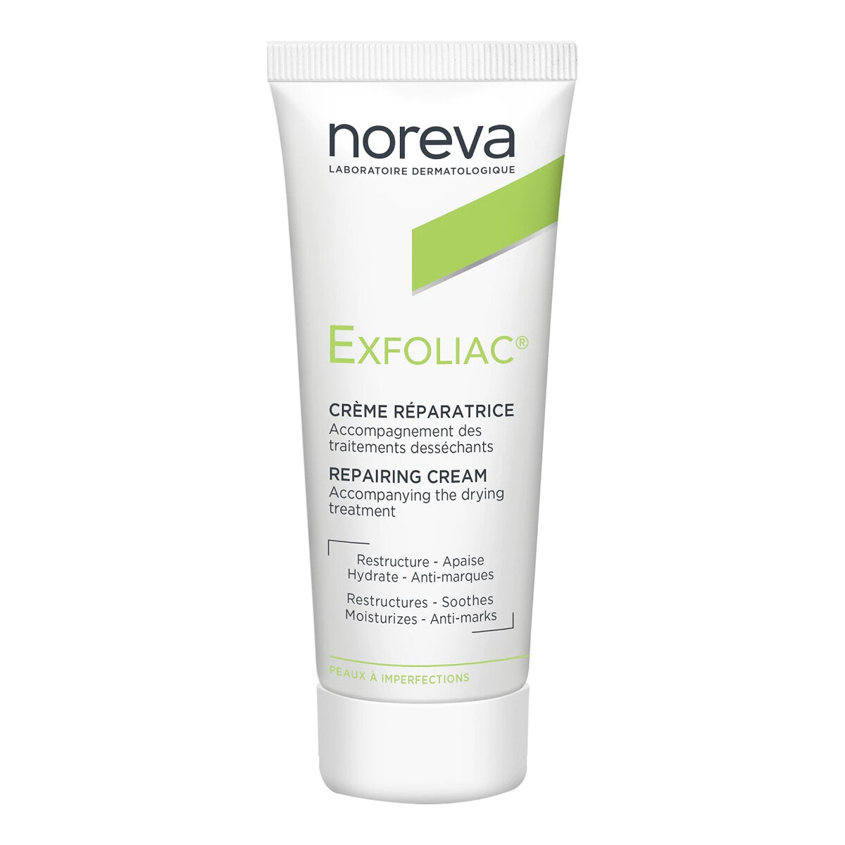Noreva Восстанавливающий крем для лица Exfoliac Creme Reparatrice 40мл