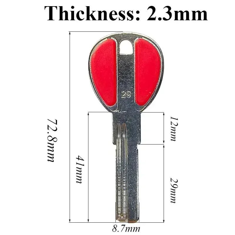 Пустые медные ключи MSM Hi-Rel 29 мм 10 Pieces