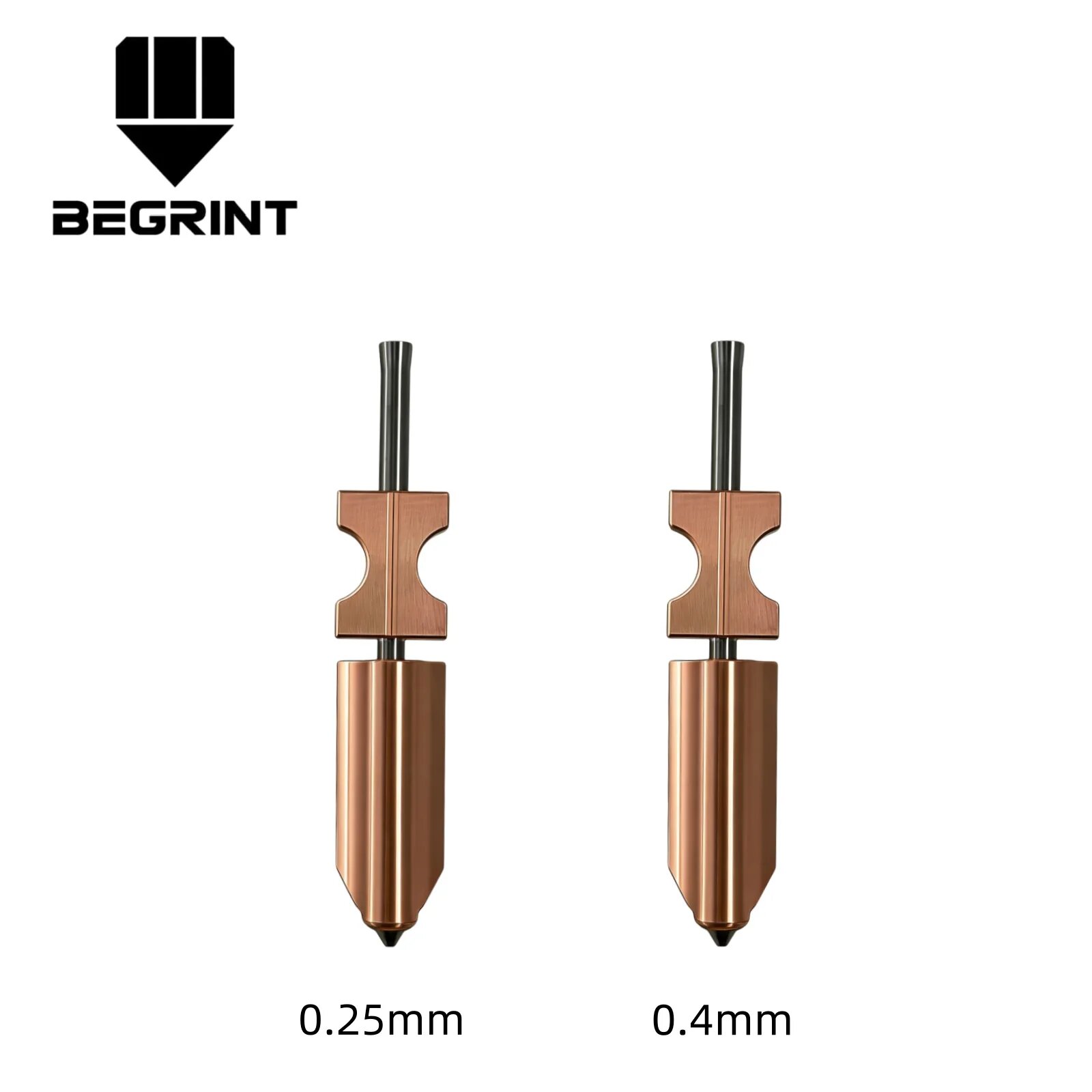 Комплект сопел Flashforge AD5X 0.25/0.4/0.6/0.8 мм 0.25-0.4mm