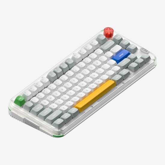 Клавиатура Nuphy Kick75, беспроводная, прошивка IO, Brown Max switch