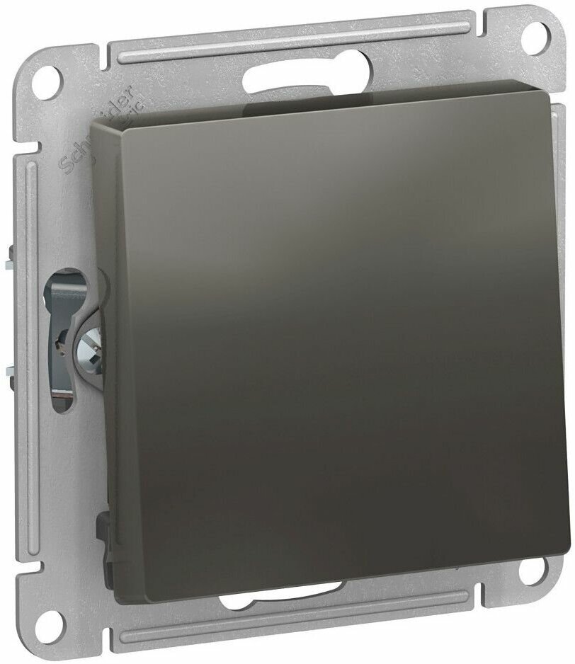 Механизм переключателя 1 кл сталь AtlasDesign (10) Schneider Electric
