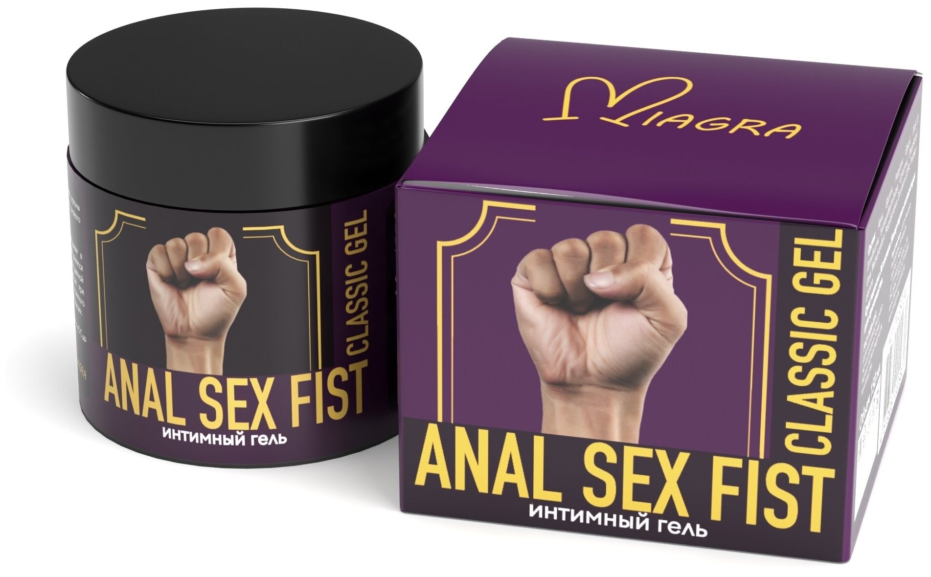 Интимный гель ANAL SEX FIST CLASSIC GEL 150 мл. на водной основе, гель для члена, анальная смазка, фистинг, лубрикант для секса