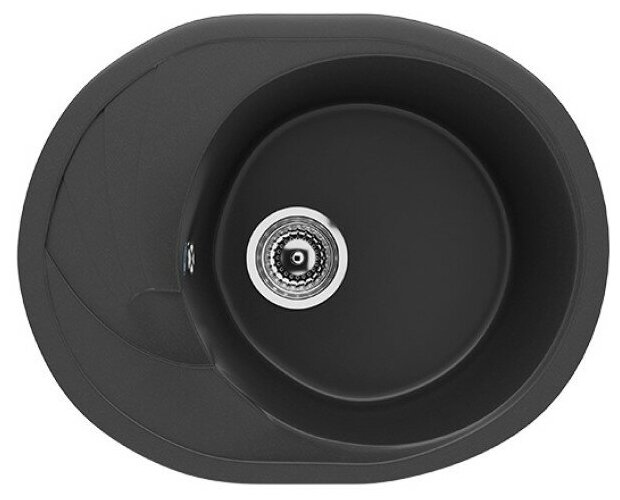 Кухонная мойка Ulgran U-403-344, ультра-черный