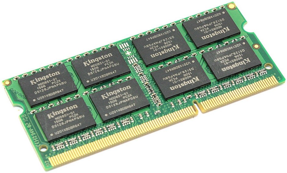 Оперативная память для ноутбука SODIMM DDR3 8GB HiperX by Kingston KVR1333D3S9/8G 1333MHz (PC-10600) 1.5V, 204-Pin, CL9, RTL