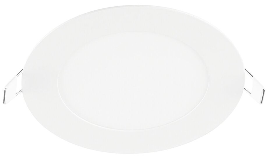 Светильник встраиваемый светодиодный белый 6 Вт 3000К IP20 Hesler ДВО (684744)