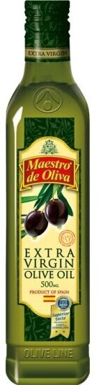 Масло оливковое Maestro DE Oliva "EXTRA VIRGIN" 0,5 л (стекло)