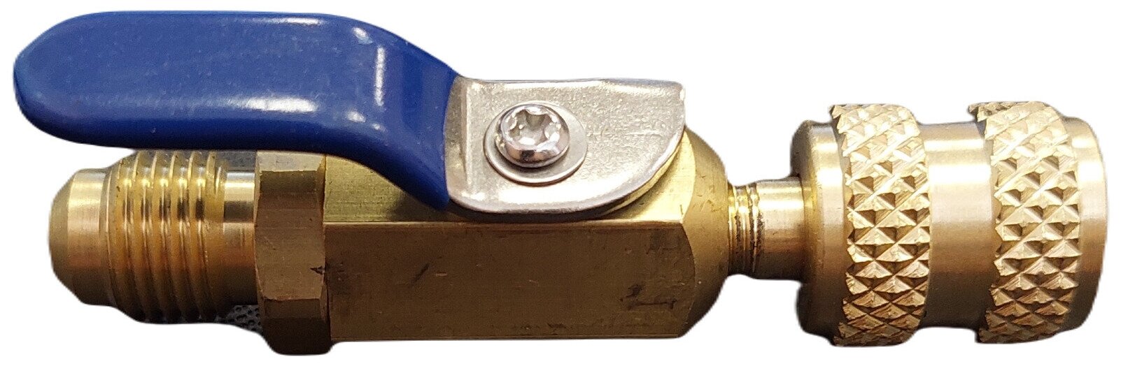 Адаптер переходной DSZH BV-451, угловой, с шаровым краном, длина 80мм