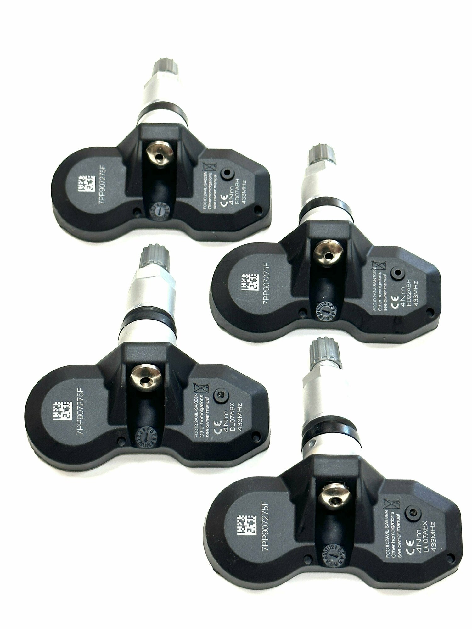 Комплект 4-x датчиков давления шин для VAG 7pp907275f