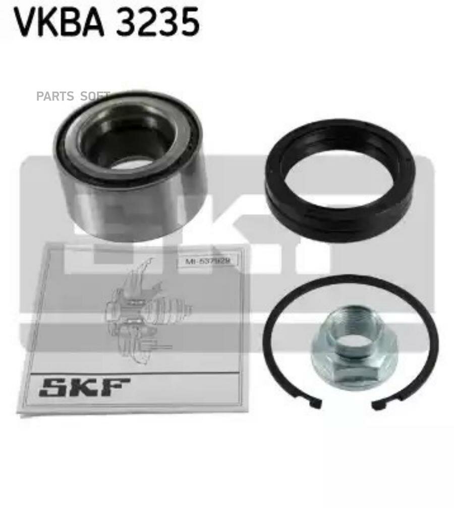 Комплект ступичного подшипника SUBARU FORESTER, LEGASY, IMPRESA Skf арт. VKBA3235