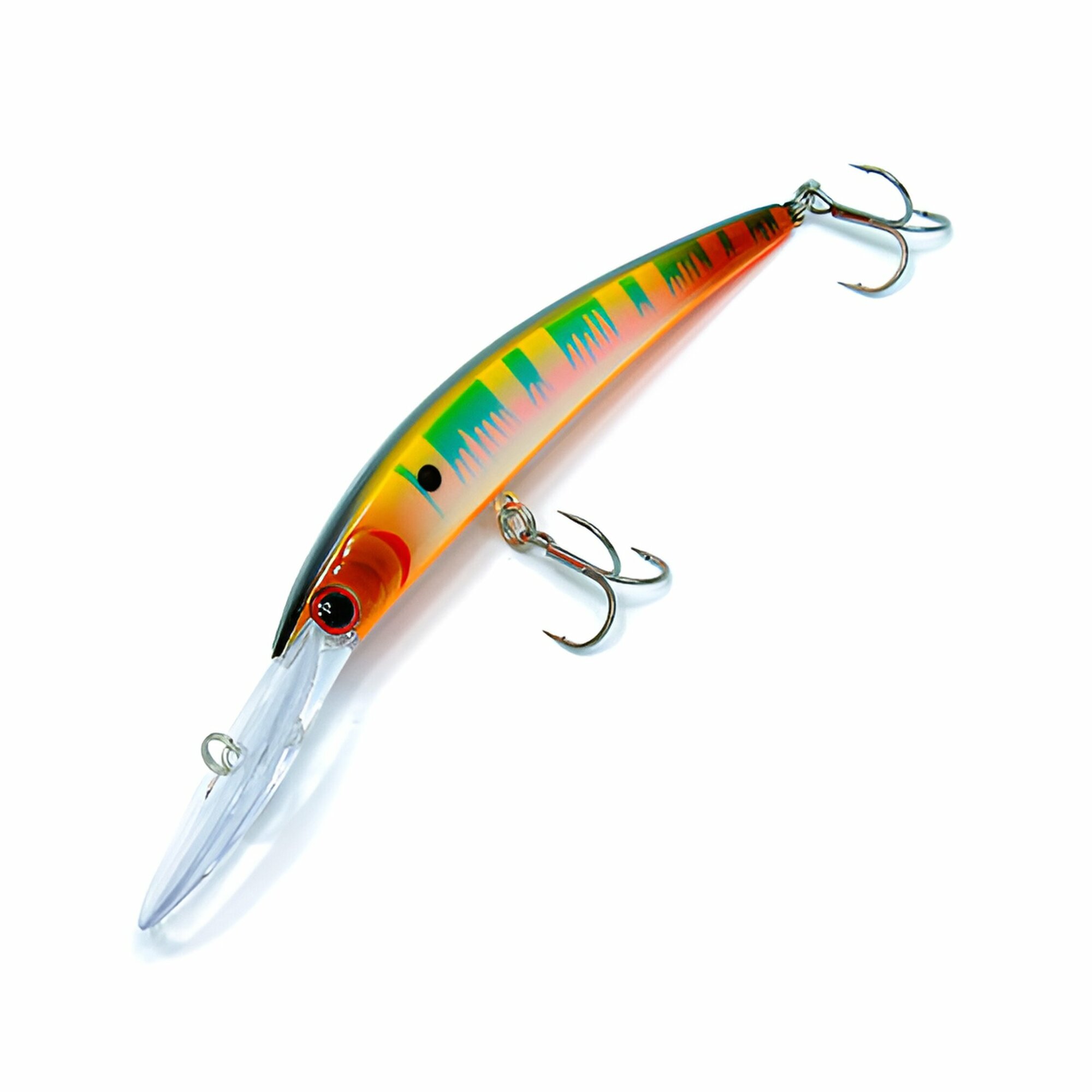 Воблер Ribalube Crystal Minnow 130мм/20гр/5-6,0м/#067 Воблер для троллинга/Приманка на щуку окунь судак/Приманка для спиннинга
