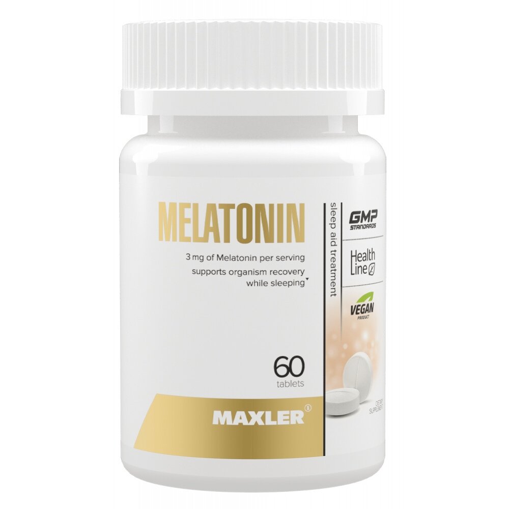 Maxler USA Melatonin, 3 мг / 60 таблеток