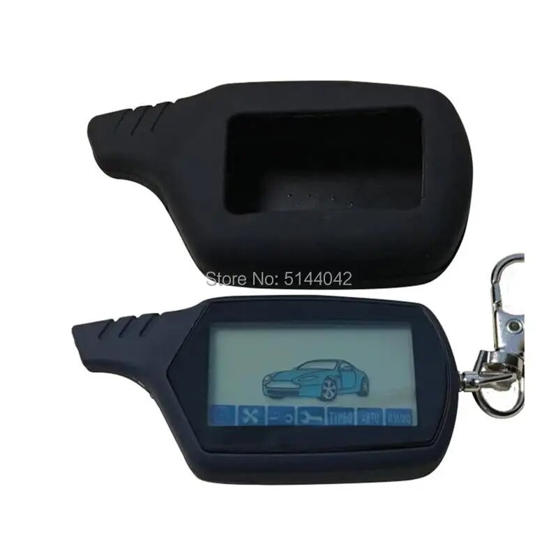 Пульт дистанционного управления A91, силиконовый чехол для автомобильной сигнализации Starline A91, двусторонний, с ЖК-дисплеем