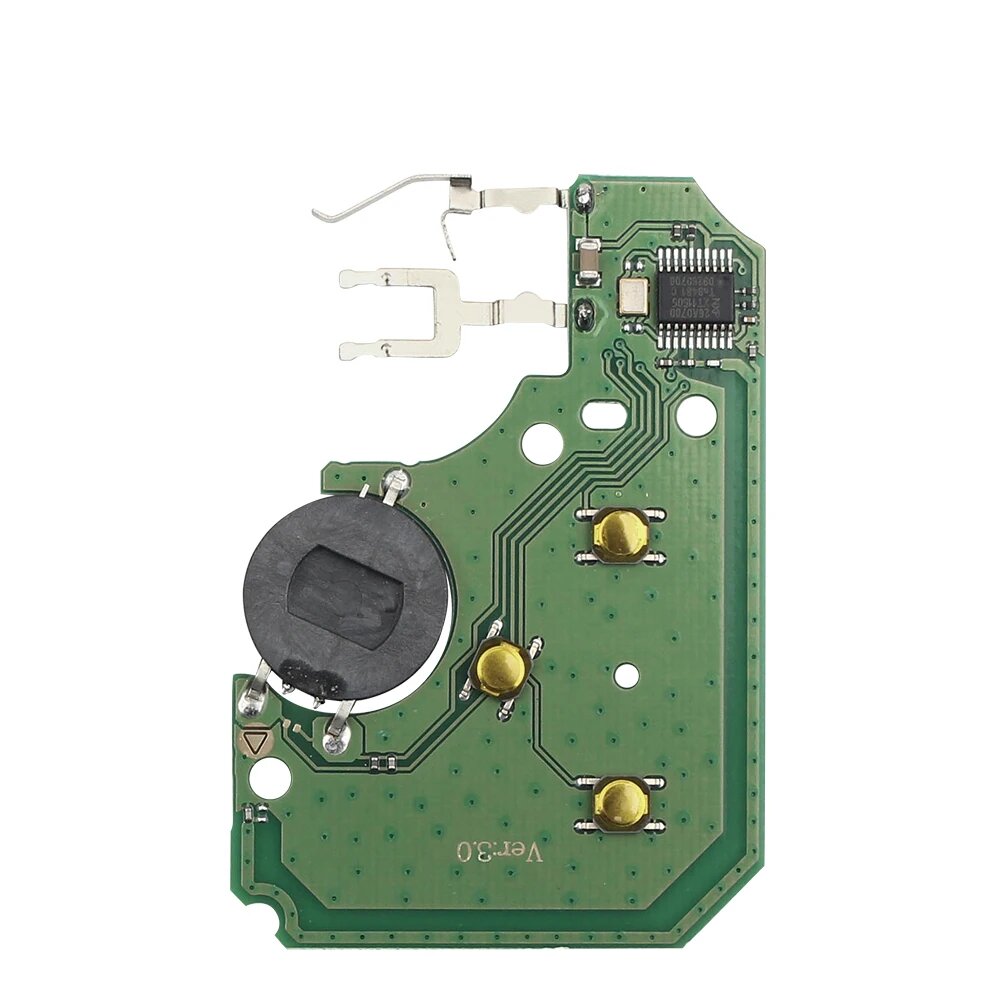 Пульт Renault Megane II Scenic II, 3 кнопки, чип ID46, 433 МГц, Circuit Board