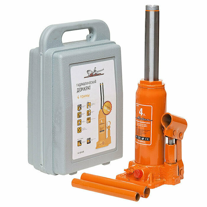 AJB04K Домкрат бутылочный Airline AJ-B-04K, 4 т