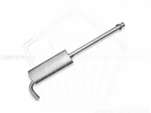 Глушитель для а/м газ 3302, бизнес дв. умз-4216 евро 3 (3302-1201008-20)