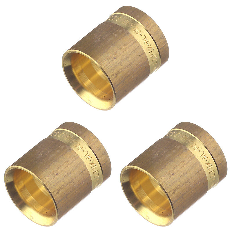 Гильза монтажная 16 мм латунная (3 шт.)