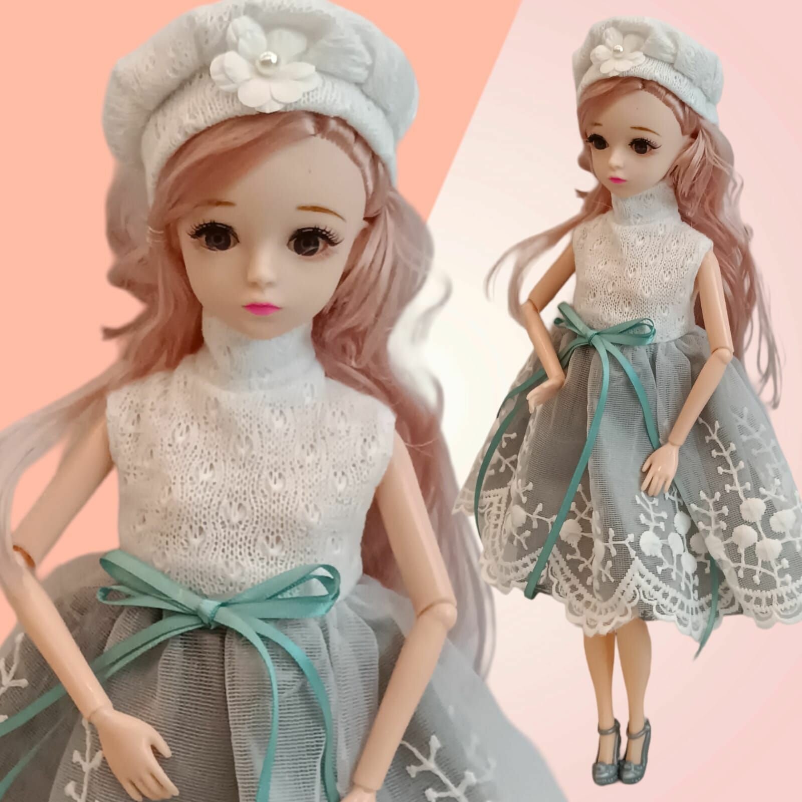 Шарнирная кукла БЖД 30см