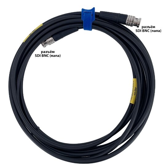 Кабель мобильный/сценический GS-PRO 12G SDI BNC-BNC (black) 5 метров