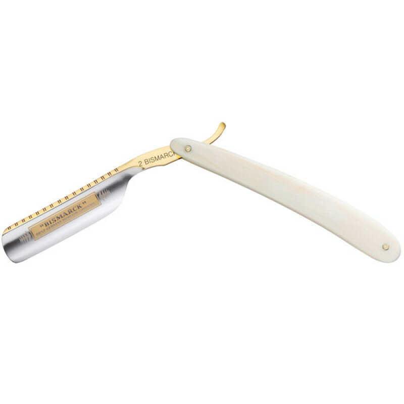 DOVO Solingen Бритва опасная 6/8" 8 см сталь 12С27 Sandvik/пластик перламутр (26820)