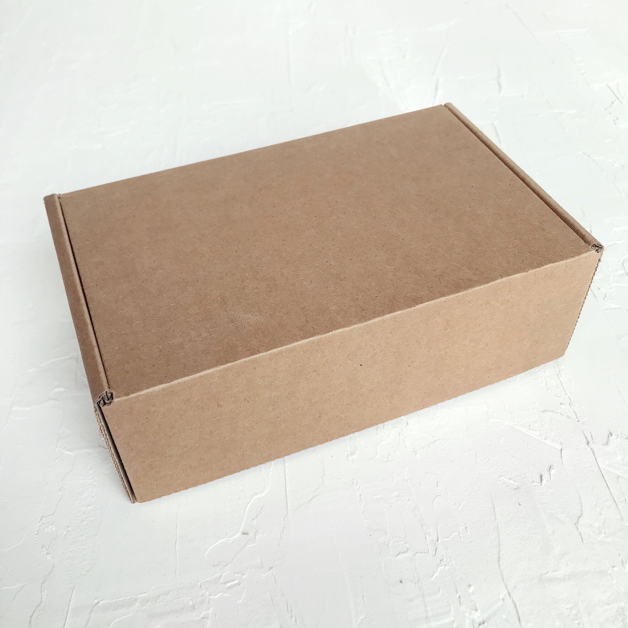 Коробка подарочная 17 х 10,5 х 5,5 см, самосборная, бурая (50шт)