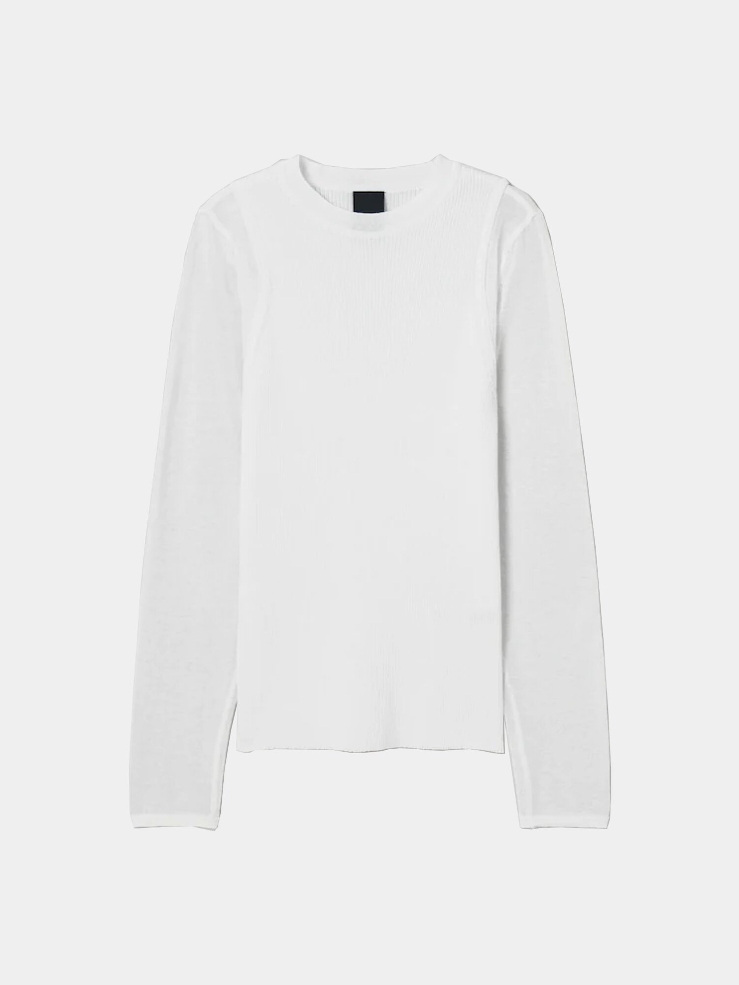 Пуловер See Through Round Neck