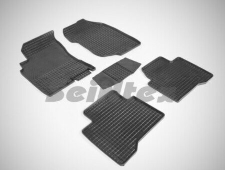 Резиновые коврики Сетка Seintex для NISSAN X-TRAIL (00297)