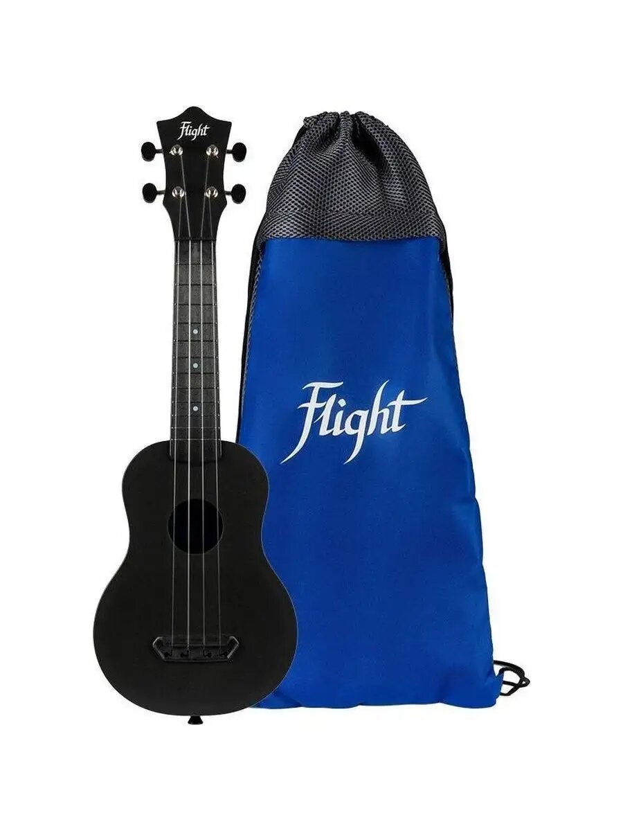 FLIGHT ULTRA S-35 Ink укулеле сопрано, серия Ultra, чехол