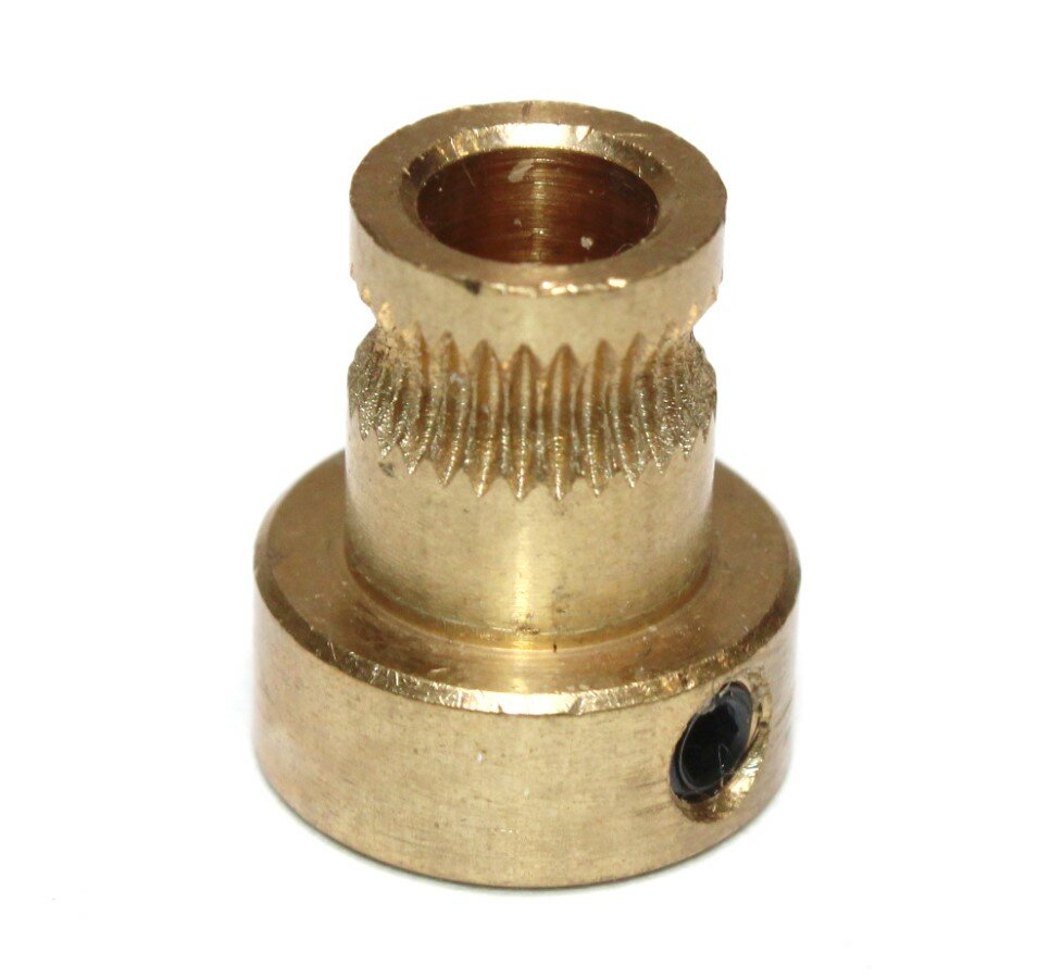 Колесо подачи филамента 3D принтера латунное